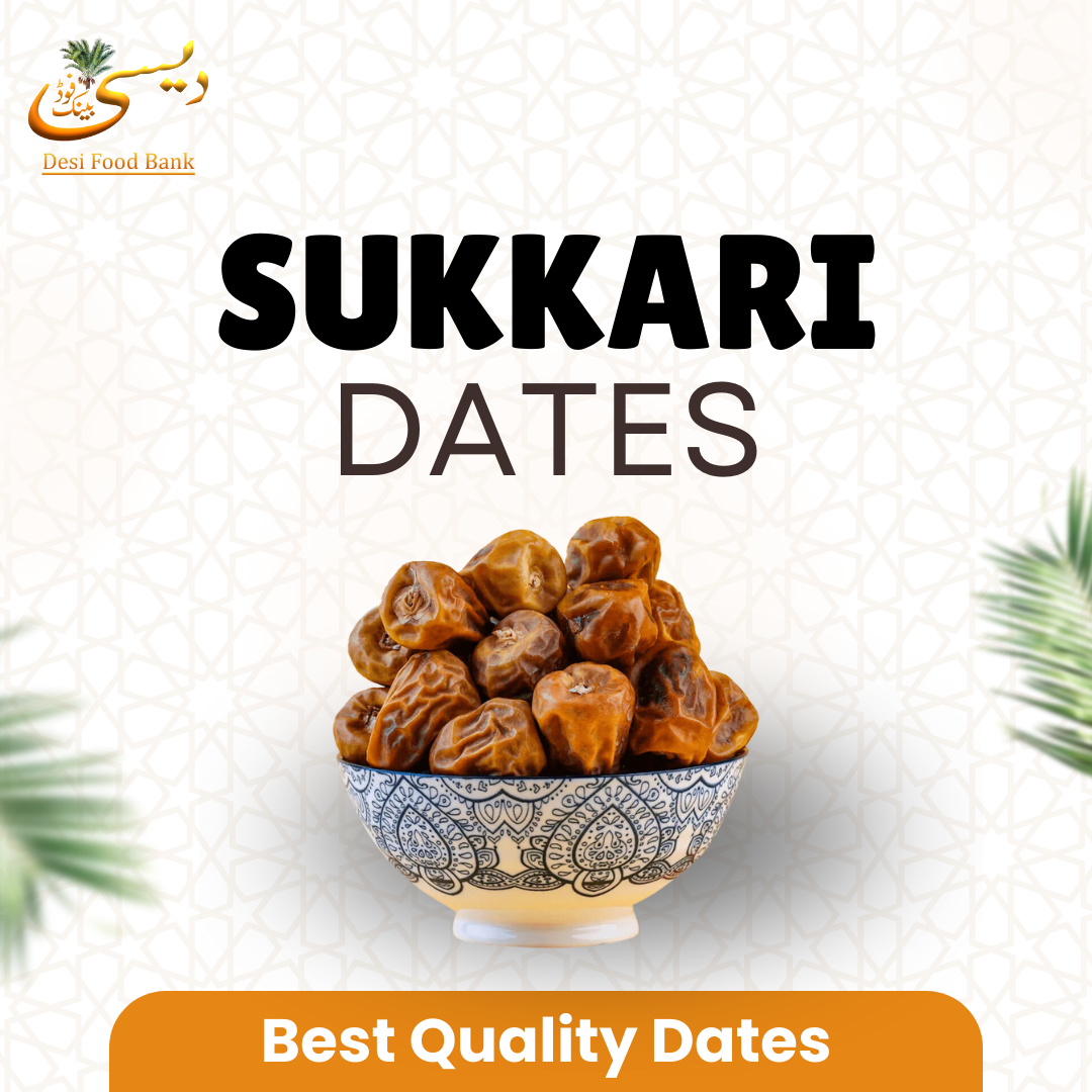 Sukkari Dates 1 KG – Desi Food Bank